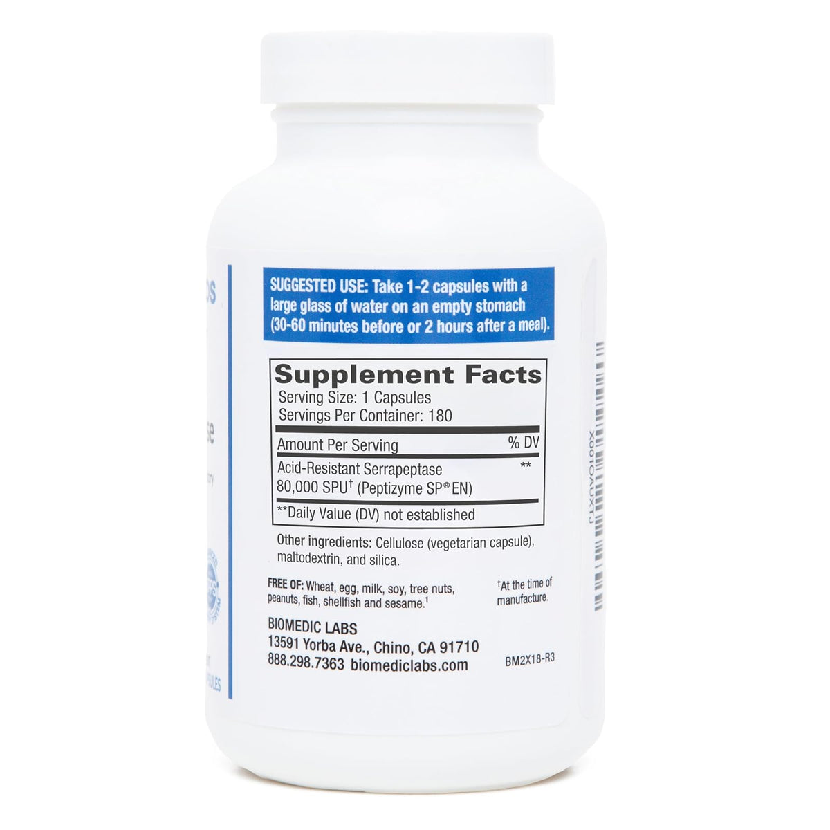 natural digestive enzymes in veg capsules