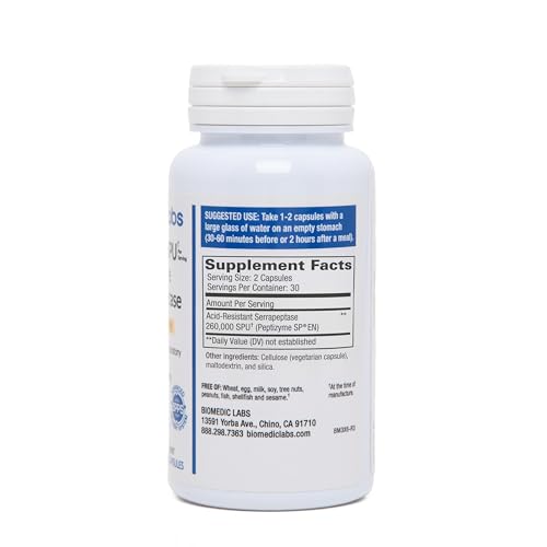natural digestive enzymes in veg capsules
