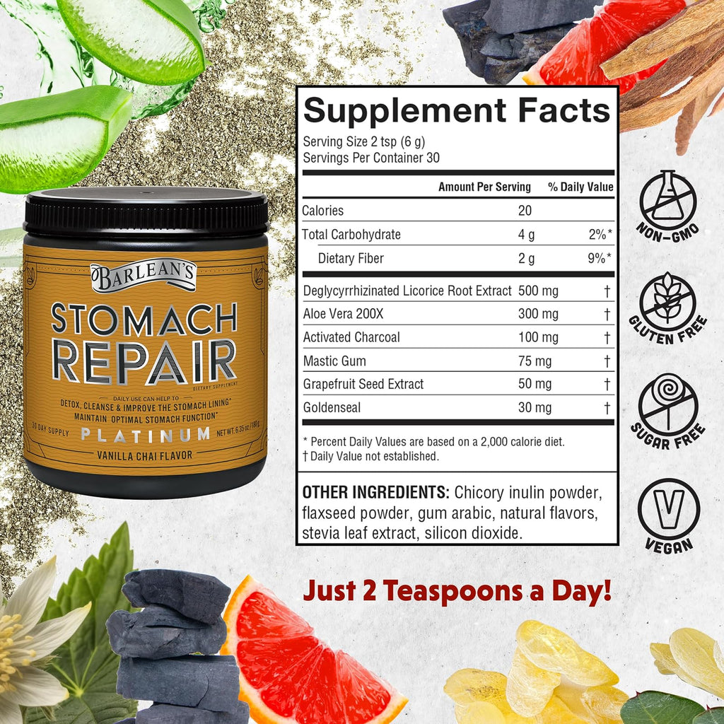 natural digestive enzymes powder supplement