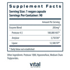 natural digestive enzymes supplement