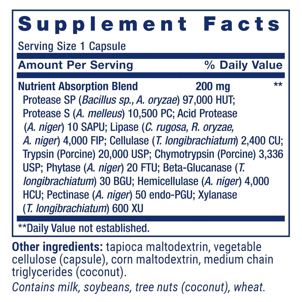 natural digestive enzymes supplement