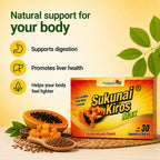 Natural digestive enzymes supplement