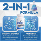 Natural digestive enzymes supplement