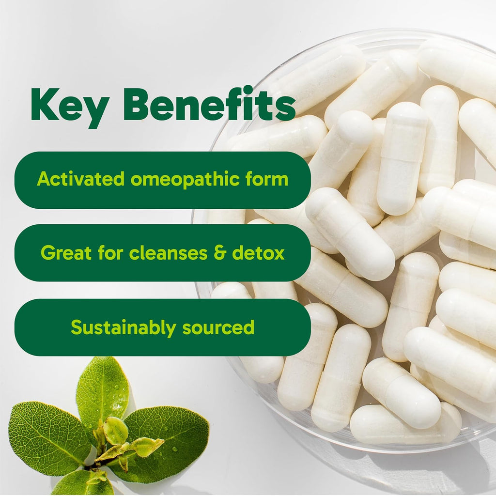 natural digestive enzymes with activated charcoal