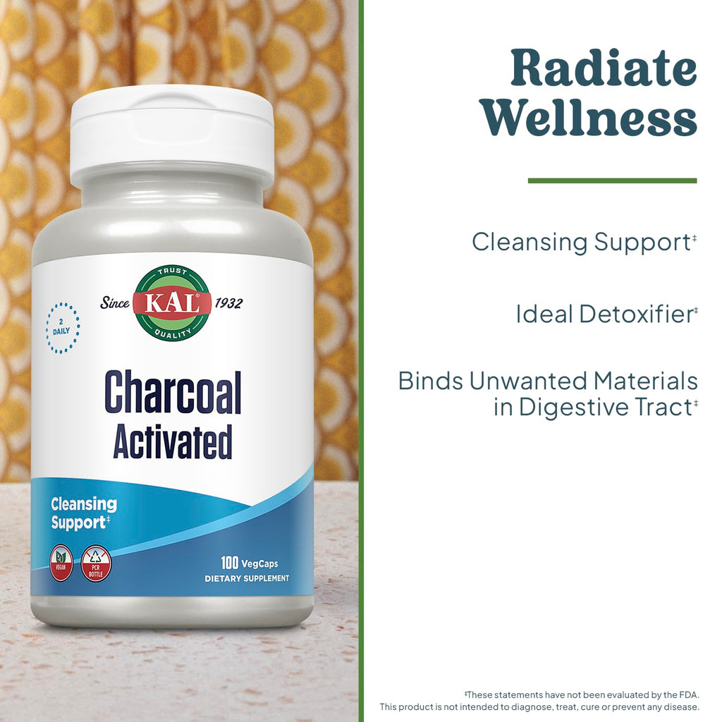 natural digestive enzymes with charcoal