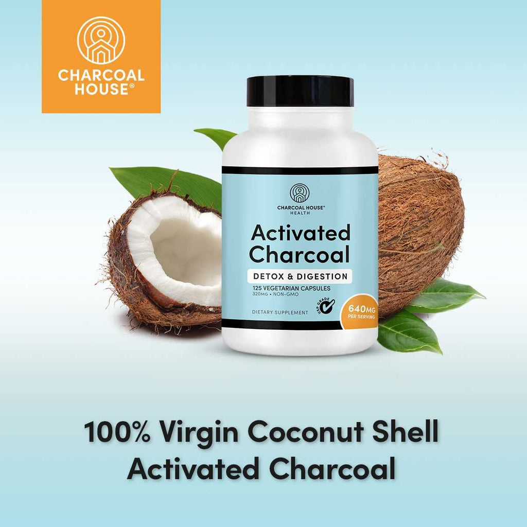 natural digestive enzymes with charcoal