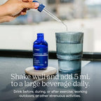 Natural digestive enzymes with electrolytes