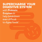 Natural digestive enzymes with probiotics