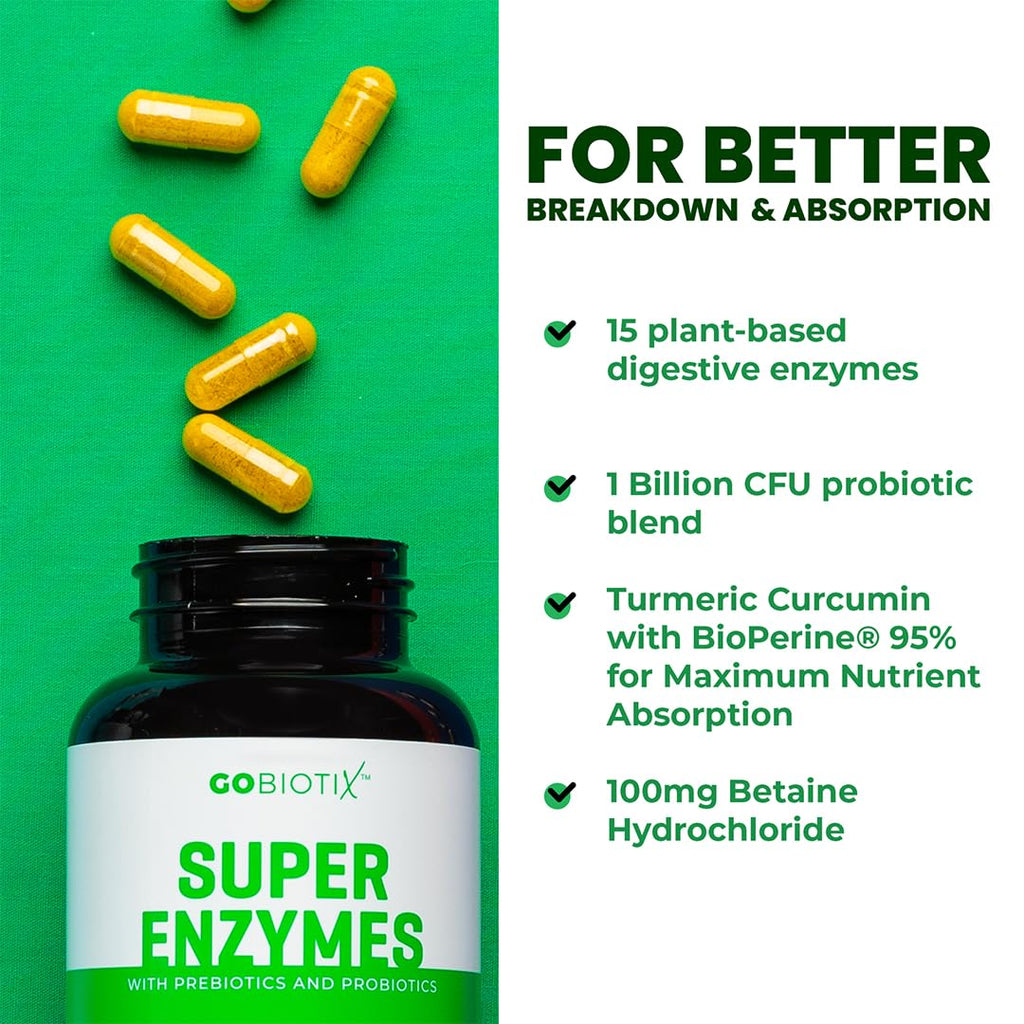 natural digestive enzymes with probiotics