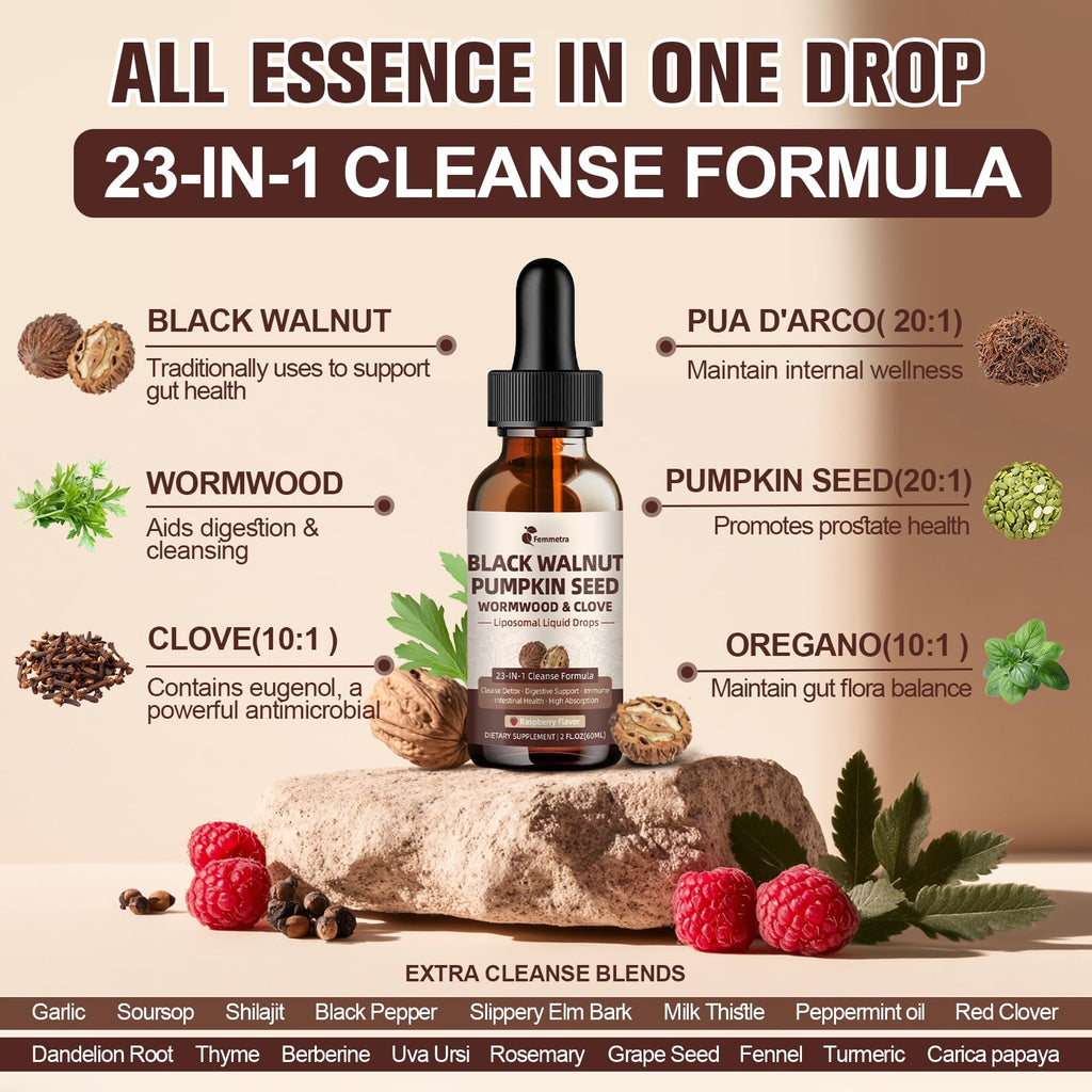 natural digestive health cleanse drops