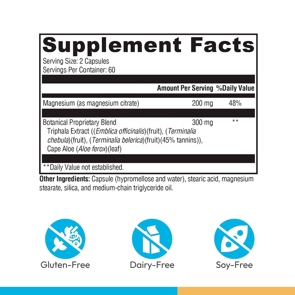 natural digestive health support capsules