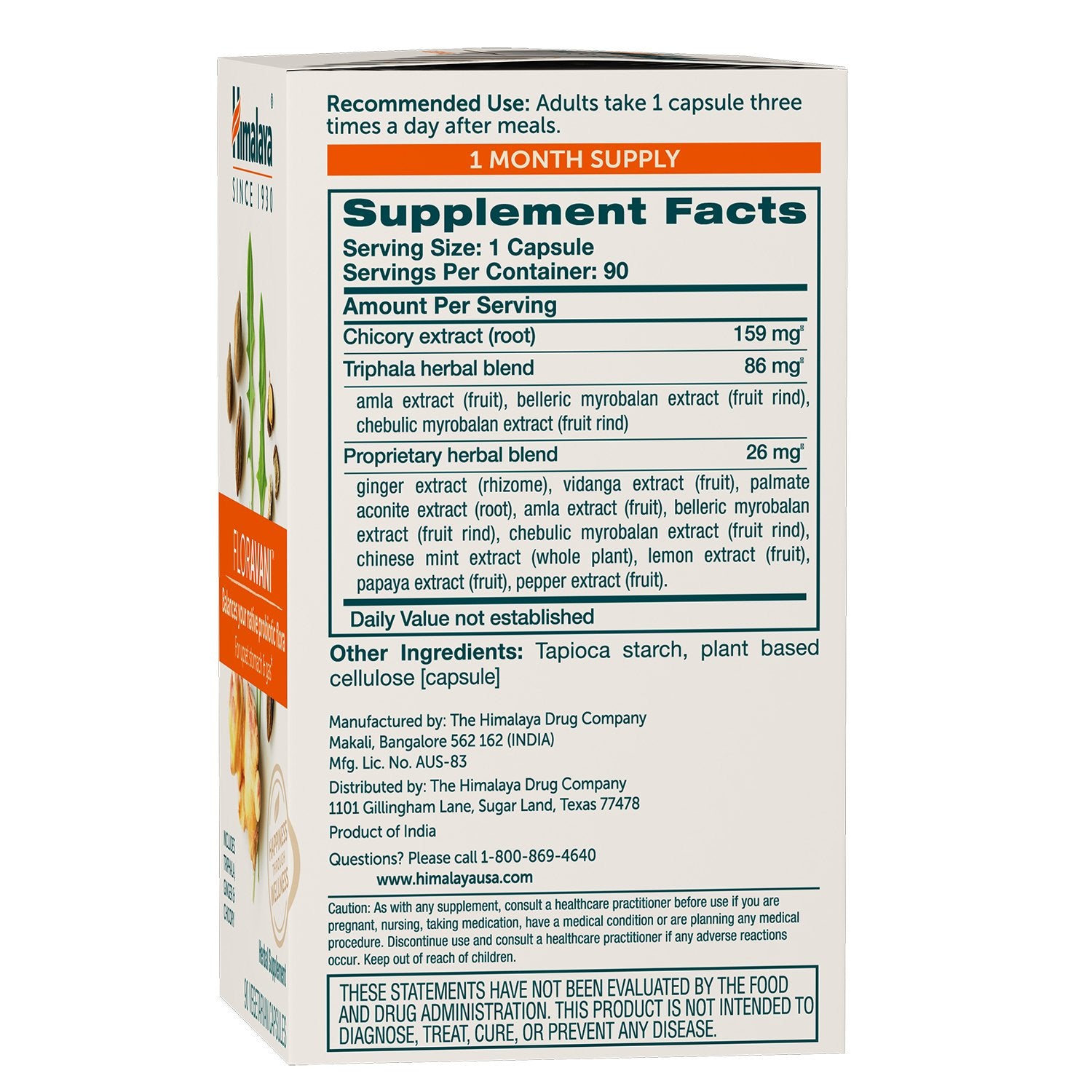 natural digestive health support capsules