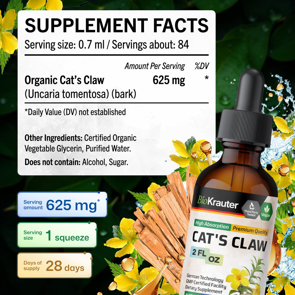 Natural digestive health support drops