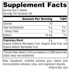 Natural digestive health support Triphala