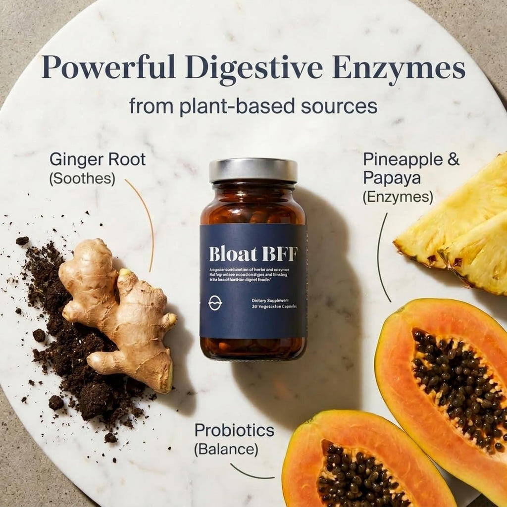 Natural digestive health with enzymes