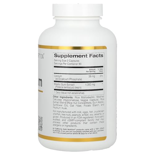 natural digestive health with mastic gum