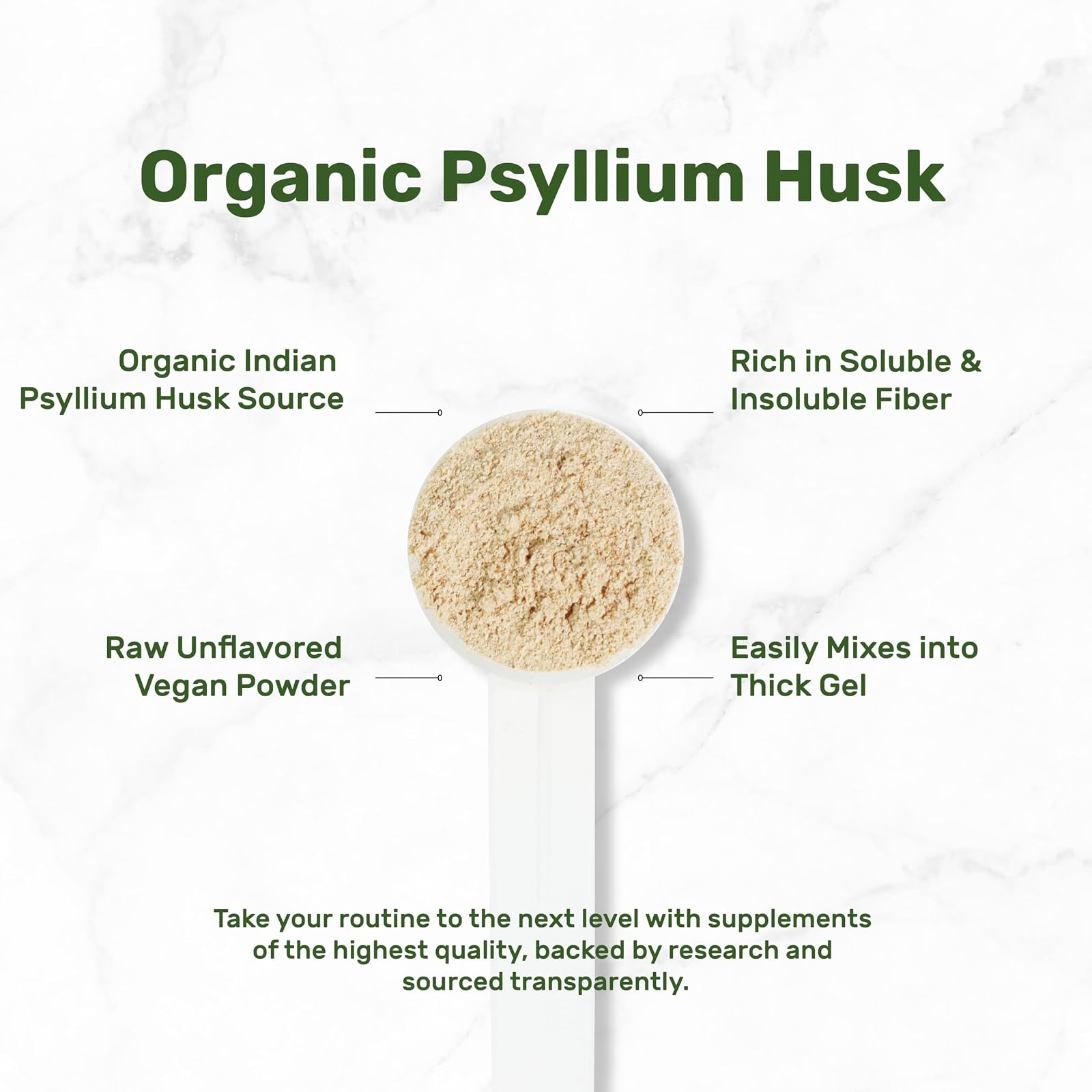 natural digestive health with psyllium husk