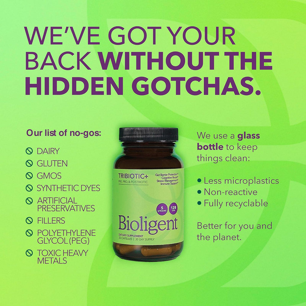 natural digestive health with Tribiotic+