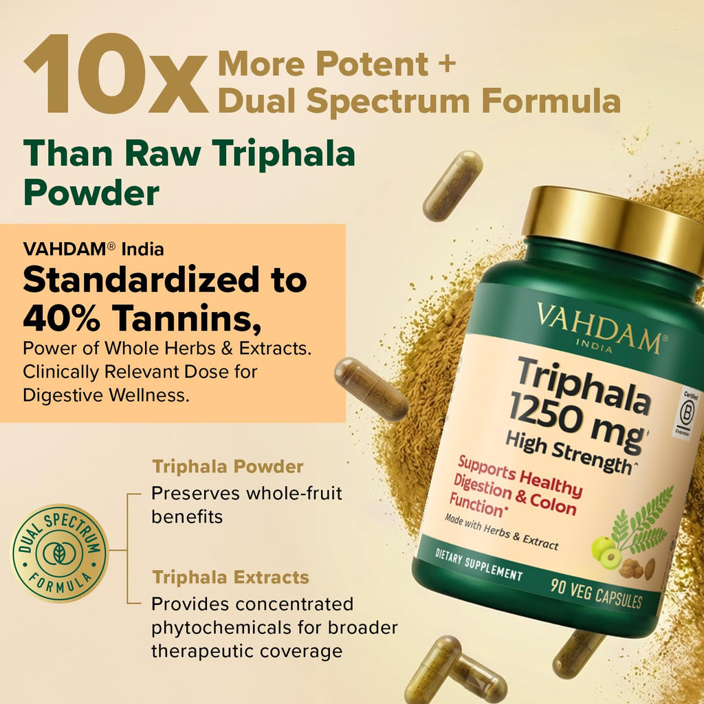 natural digestive health with Triphala