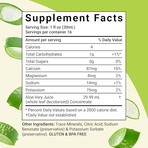 natural digestive support aloe vera