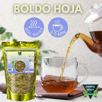 Natural digestive support boldo tea