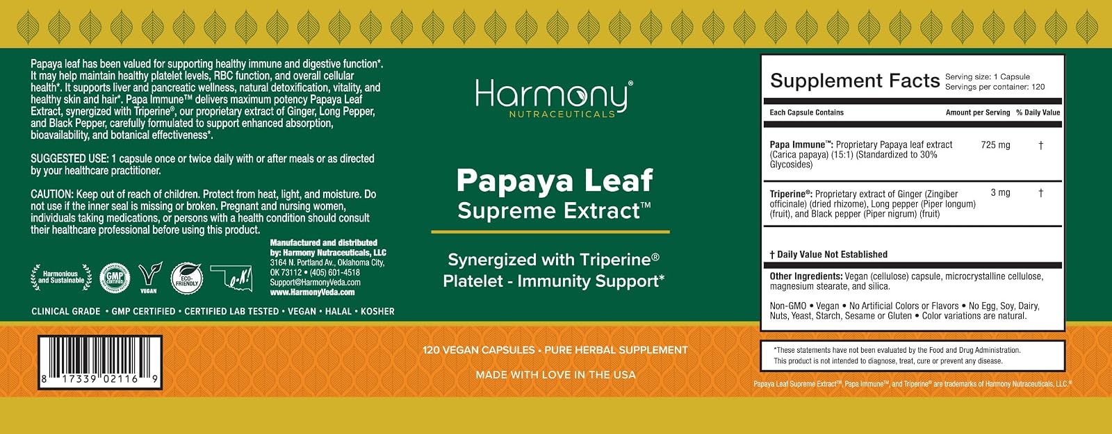 natural digestive support capsules