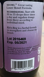 Natural digestive support for children