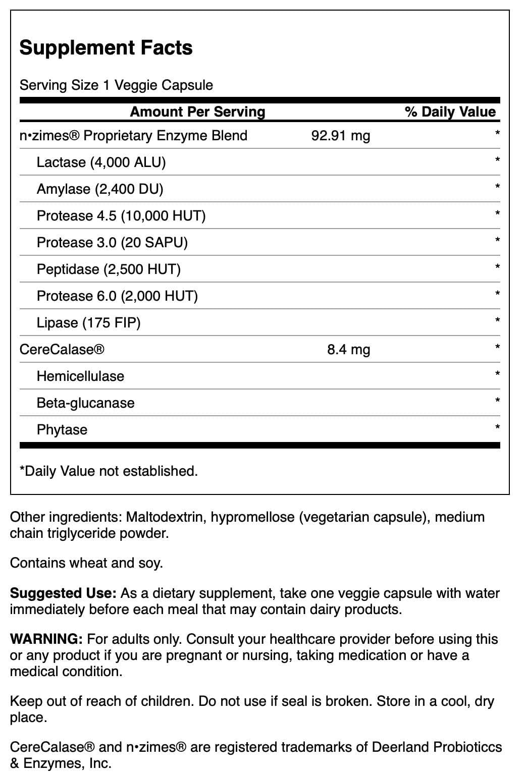 natural digestive support for dairy