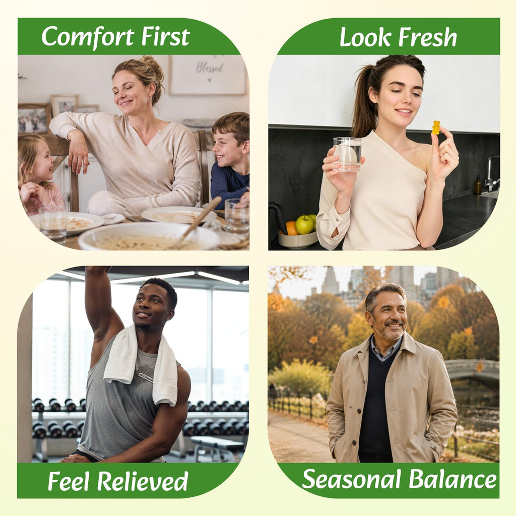 Natural digestive support gummies