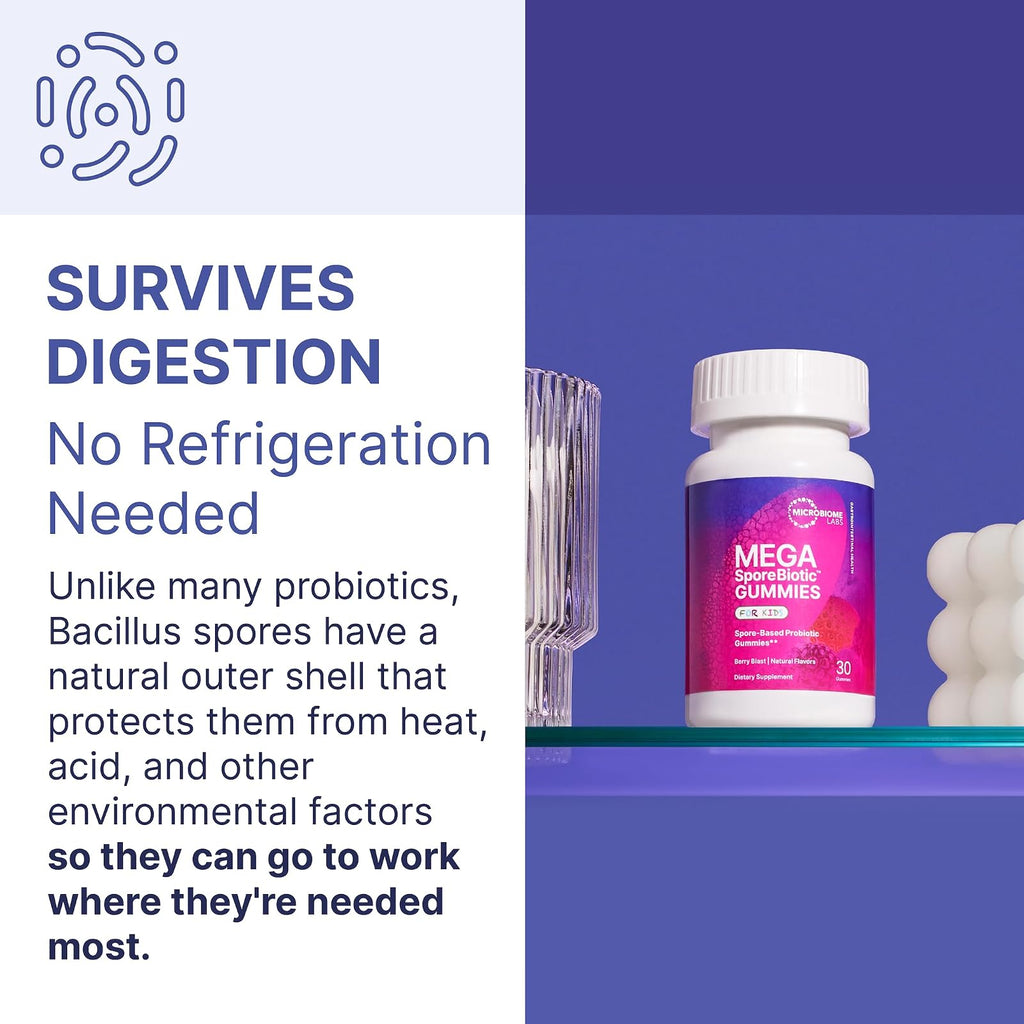 natural digestive support gummy probiotics