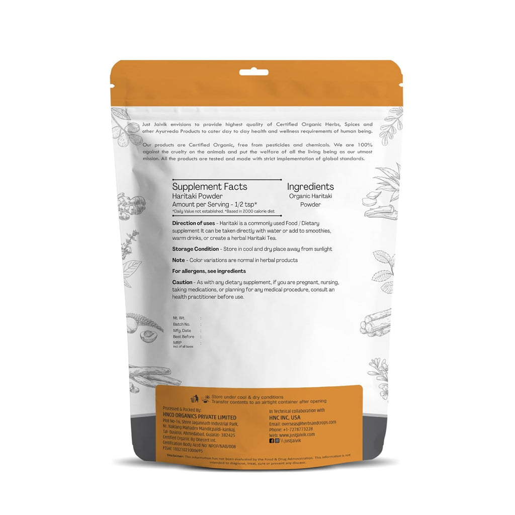 natural digestive support haritaki powder