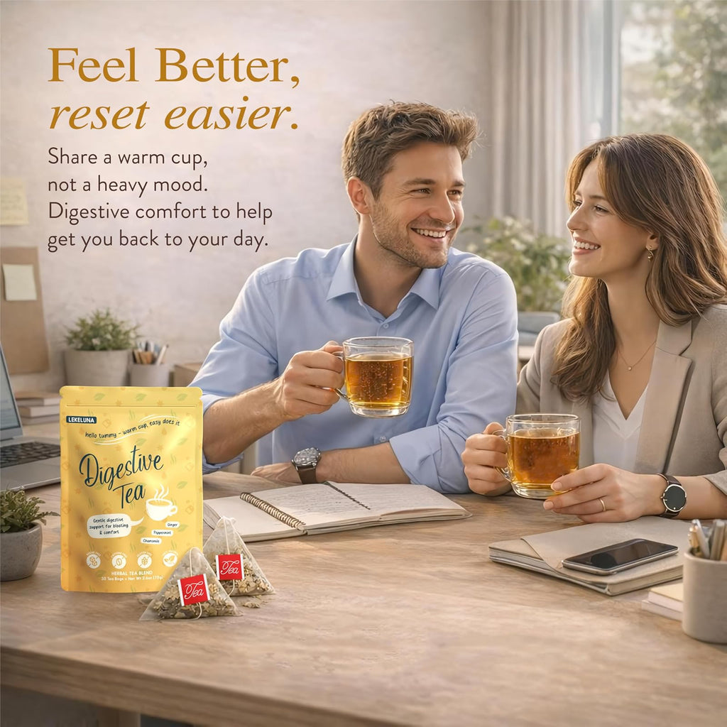 natural digestive support herbal tea
