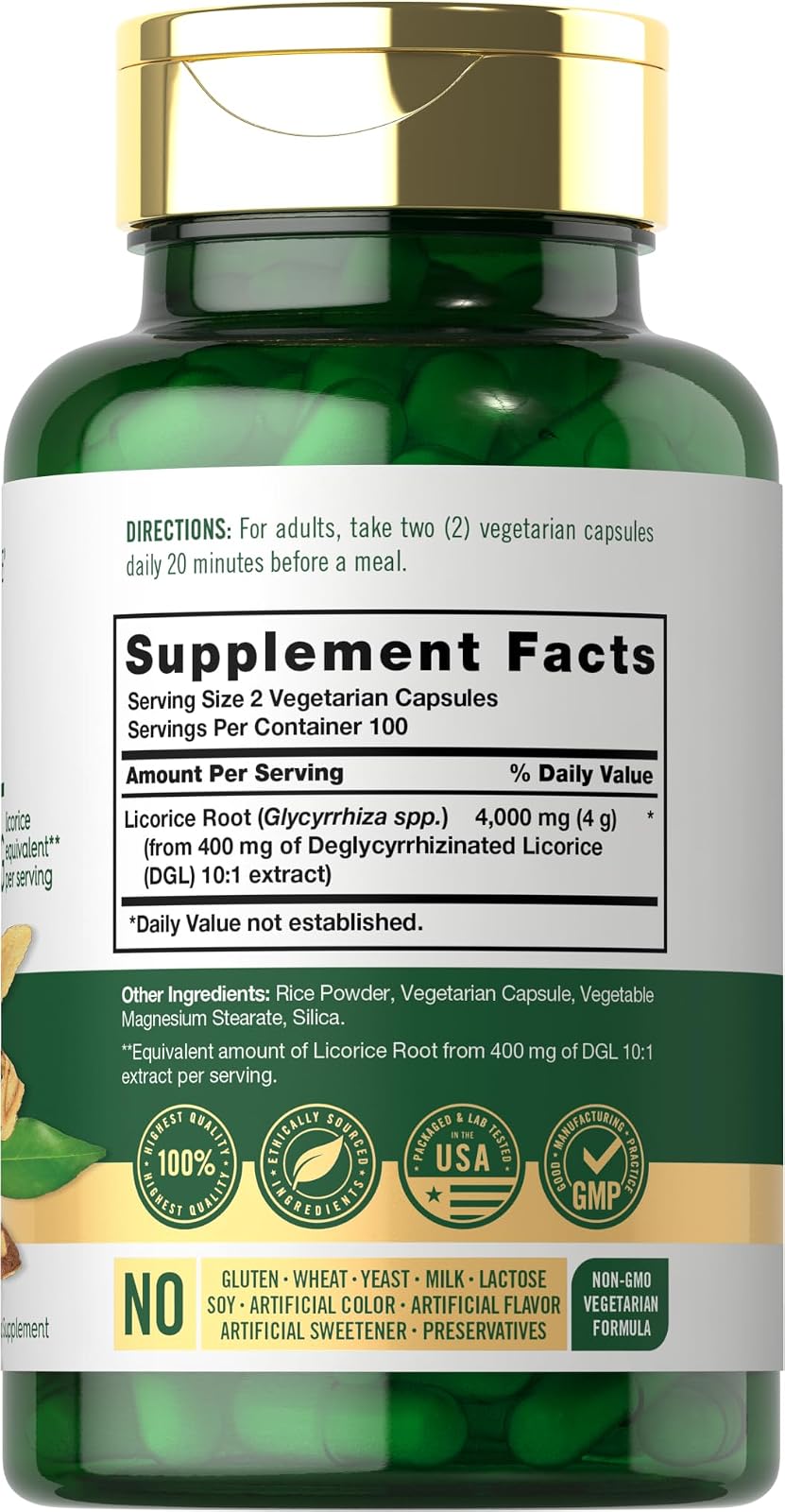 natural digestive support licorice root