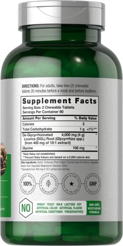 natural digestive support licorice tablets