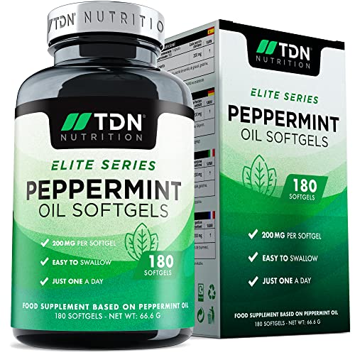 Natural digestive support peppermint softgels