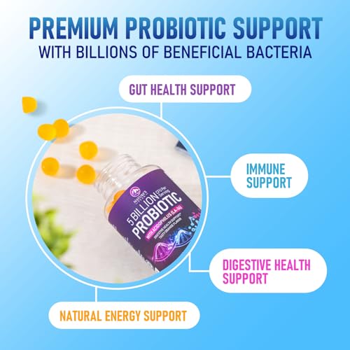 natural digestive support probiotic gummies