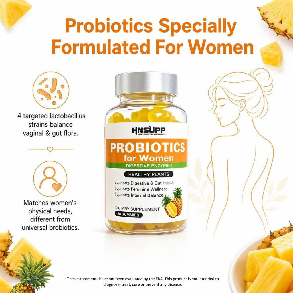 natural digestive support probiotic gummies