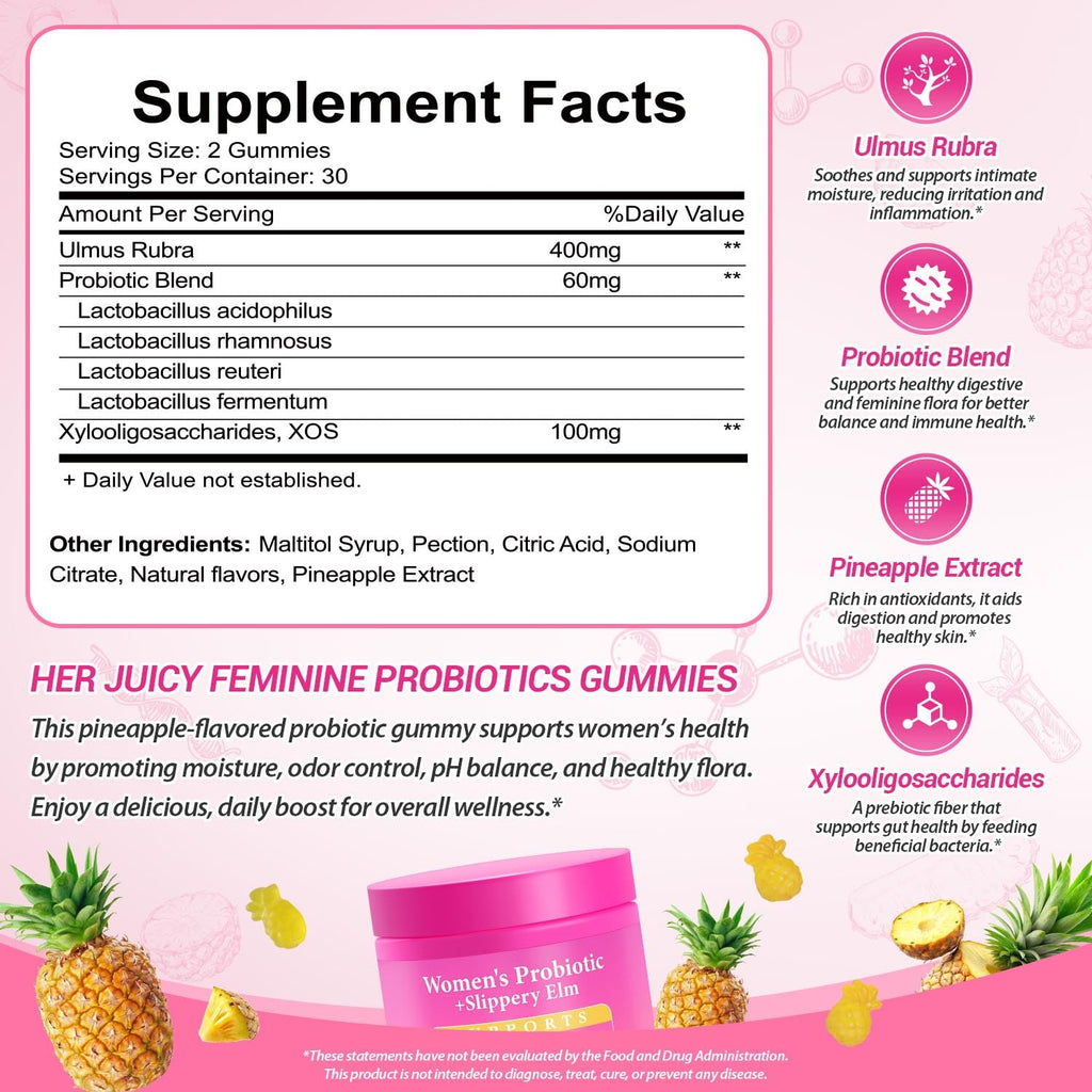 natural digestive support probiotic gummies