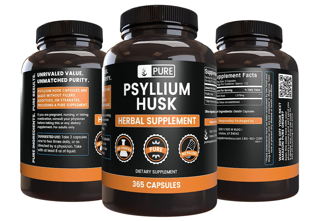 natural digestive support psyllium husk