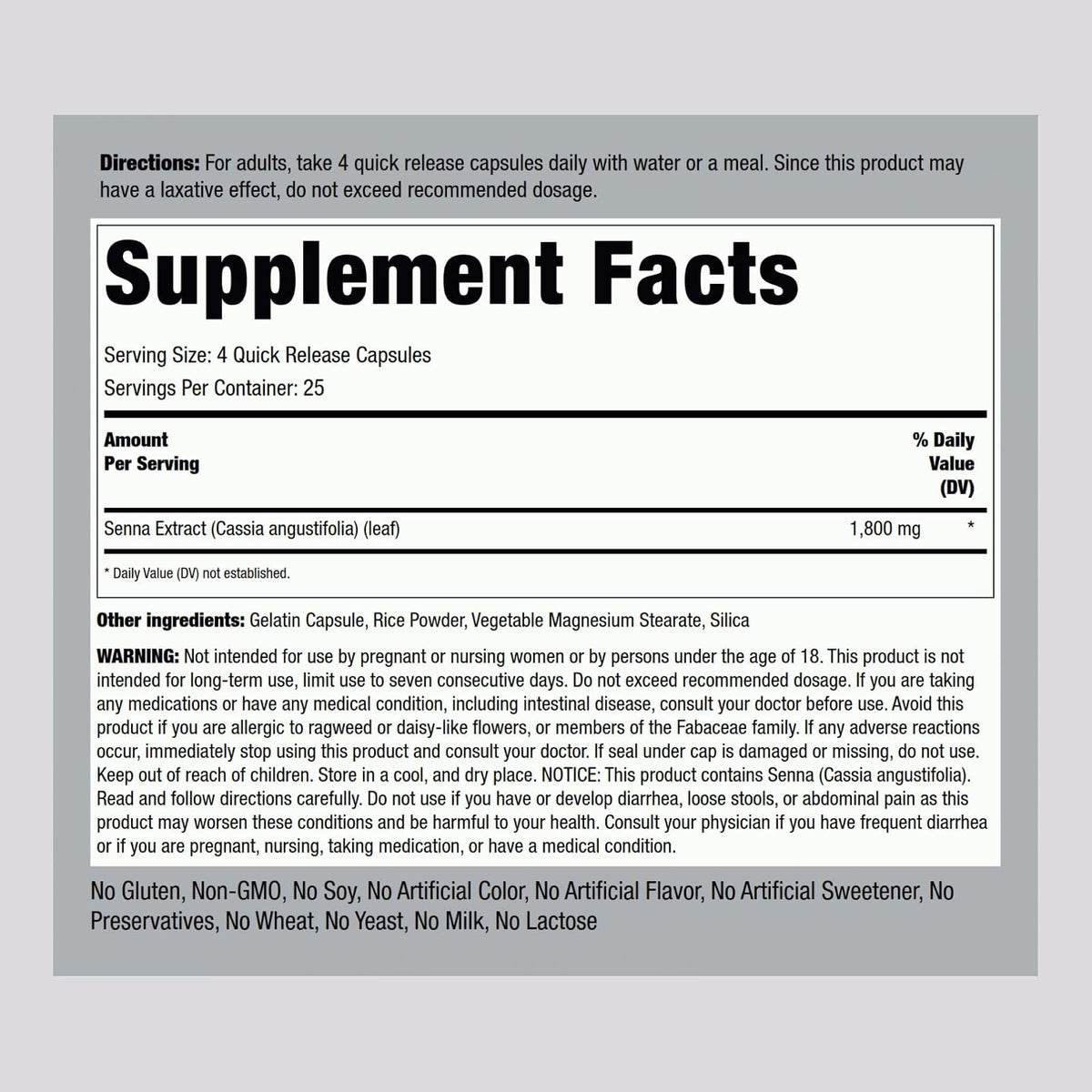 natural digestive support senna