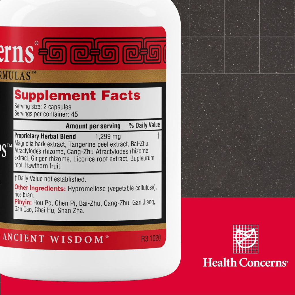 natural digestive support stomach capsules