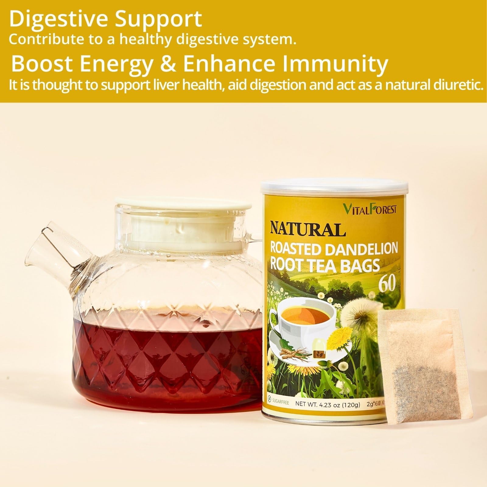 natural digestive support tea