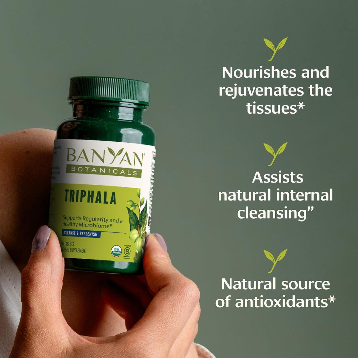 natural digestive support triphala tablets