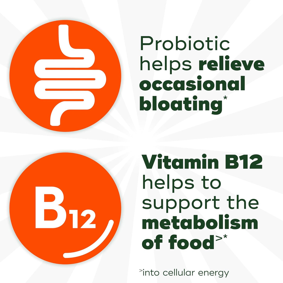 Natural digestive support with Align probiotics