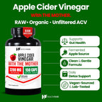 natural digestive support with apple cider vinegar