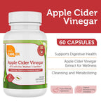 natural digestive support with apple cider vinegar