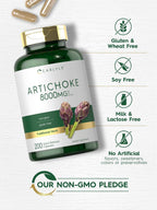 natural digestive support with artichoke