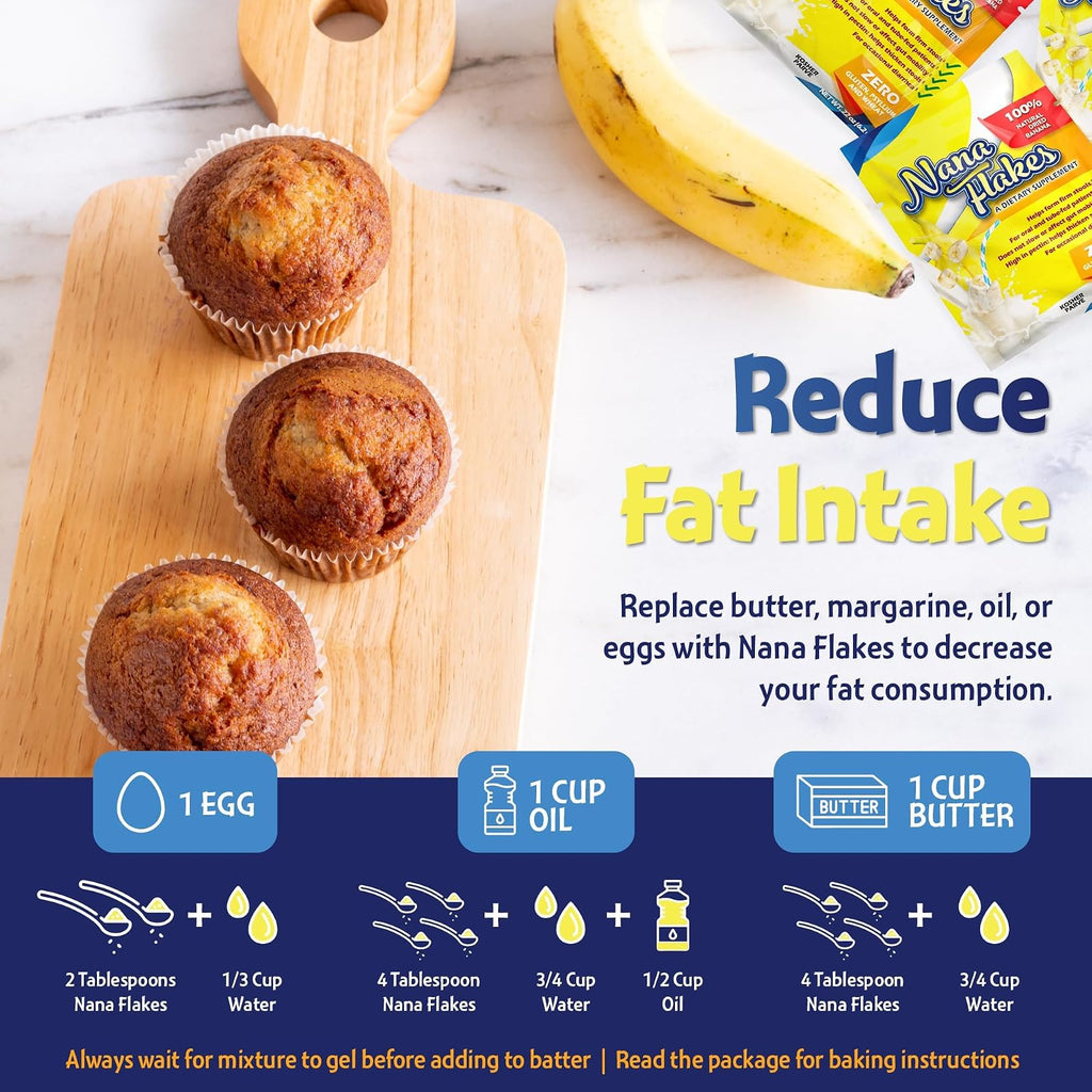 Natural digestive support with banana powder