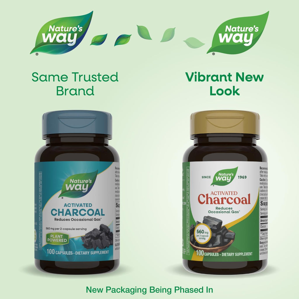 natural digestive support with charcoal