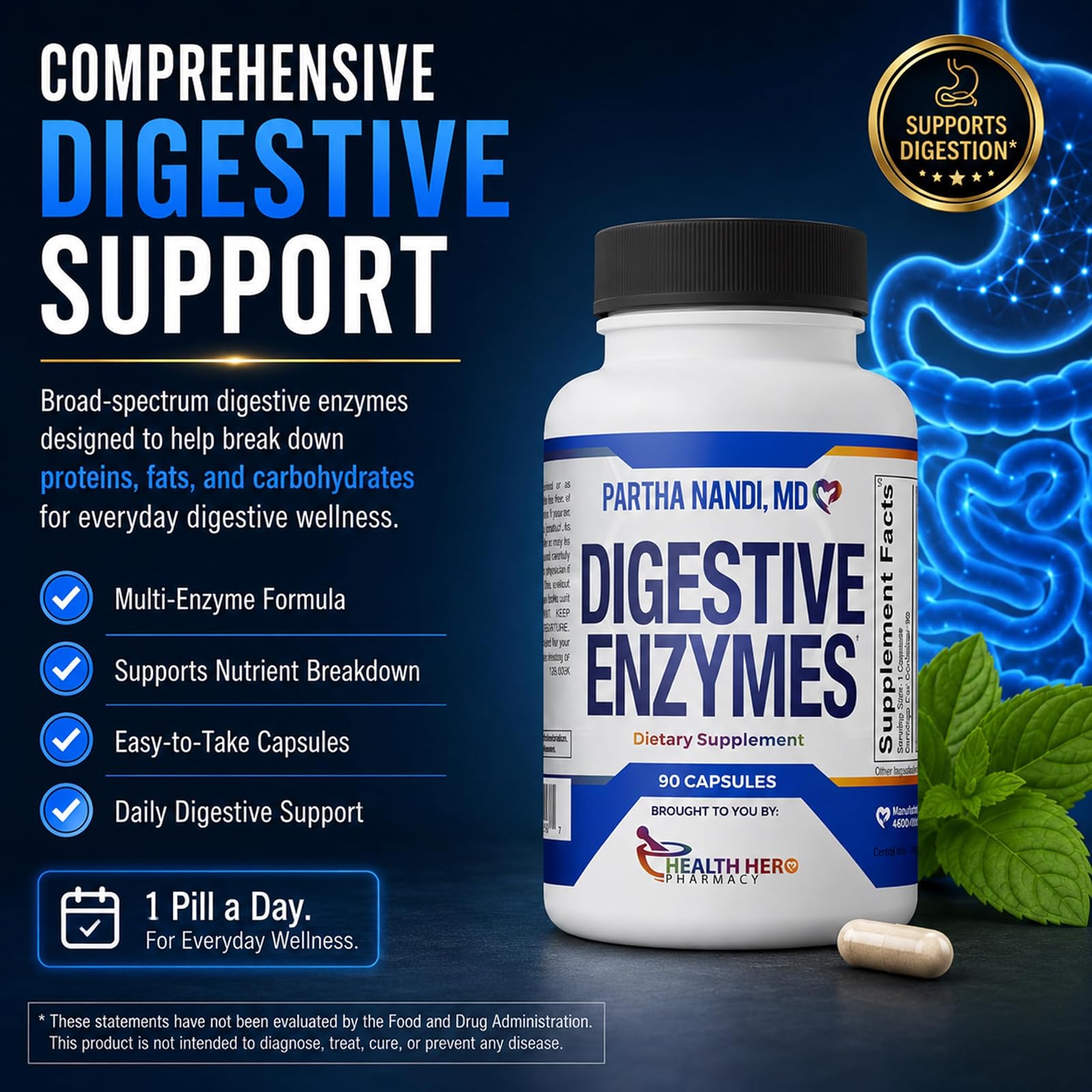 natural digestive support with Dr. Nandi